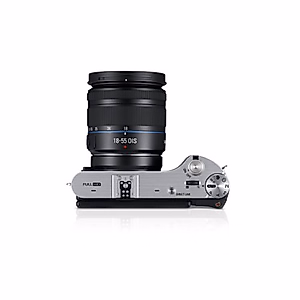 Samsung NX EV-NX300ZBSTUS Wireless SMART Digital Camera 20.3MP Compact System Camera with 3.3-Inch AMOLED- with 18-55mm OIS Lens (Black)