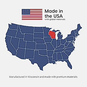 IRIS USA Made in USA Disposable Face Masks, 50 Piece, Premium 3Ply Masks, Breathable, Comfortable, Soft Stretchable Earloops, Soft on Skin, 3 Layer Construction for High Protection, Black