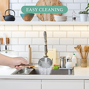 FAFAFLYER Dog-Cat Food-Scoop Measuring-Cup - 304 stainless steel material.1-Cup capacity. Precision scale measurements