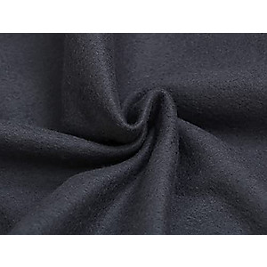 Polar Fleece Blankets for Bed - Twin Size Thermal Lightweight Spread - Soft Brushed Material - All Season Plush Throw Blankets/Pet Blankets - 56’’ x 92’’ - Dark Grey
