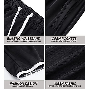 FLYFIREFLY Men's 4" Workout Running Shorts Quick Dry Lightweight Gym Yoga Shorts