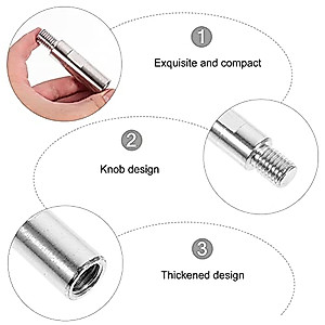 UKCOCO Angle Grinder Extension Rod Durable Polishing Machine Adapter Lever M14 75mm