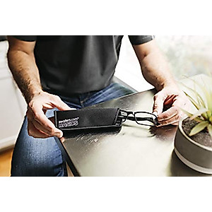 Readers Readers.com Fully Magnified Reading Glasses: The Cordon - 3 Pairs, Classic Rectangle for Women and Men - Black/Tortoise, 2.50