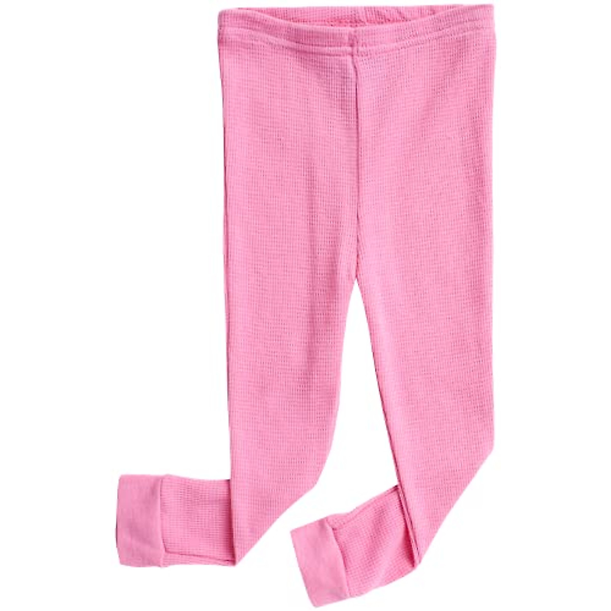 Sweet & Sassy Infant & Toddler Girls' 4-Piece Thermal Underwear Set, Size 18 Months, Hot Pink/Medium Pink