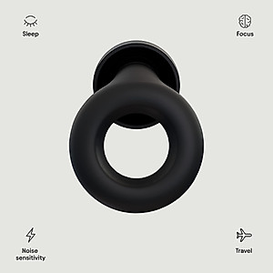 Loop Quiet Earplugs - Soft Silicone, Reusable, Noise Reduction - 8 Tips, 26dB NRR 14 - For Sleep, Noise Sensitivity