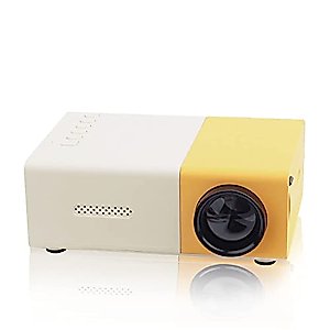 Mini Projector, 1500 Lumens Portable Video Projector LED Support HD 1080P HDMI USB VGA AV SD Cinema Projector Compatible with iPhone iPad Smartphone TV Xbox PC.(us Plug)