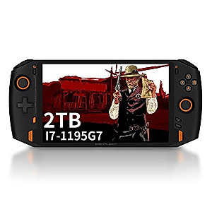 OneXPlayer 1S [11th Core Tiger Lake I7-1195G7-2TB] 8.4 Inches Handheld PC Video Game Console One X Player Portable Win 10 OS Laptop 2560x1600 Mini Pocket Tablet PC 16GB RAM (2TB NVMe SSD)