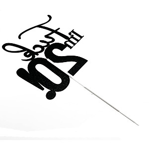 Birthday Cake Toppers-Black Glitter, Twenty Cake Topper, 20 cake topper, 20th birthday decorations,20th Birthday Cake Topper, 20 Decorations for Cake, 20 Birthday Decorations