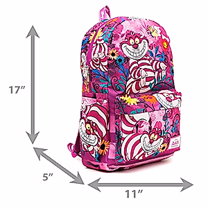 Wondapop Disney Alice in Wonderland Cheshire Cat 17" Full Size Nylon Backpack
