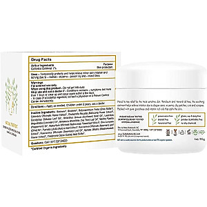 Babo Botanicals 70+% Organic Sensitive Baby All Natural Healing Ointment with Medical Grade Colloidal Oatmeal, Unscented 4 Ounce