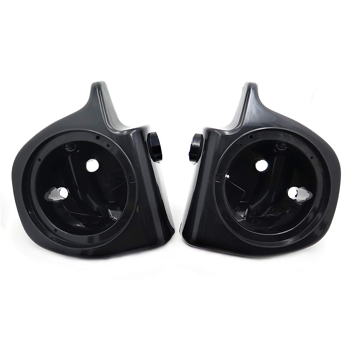 HTTMT HL1584-052F-R/L- Speaker Pod Box 6.5 Inches Compatible with 1993-2013 Harley Touring Lower Vented Fairings