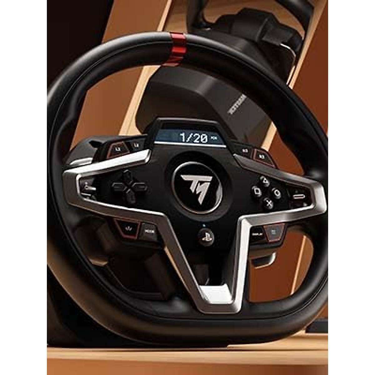 ThrustMaster T248 Force Feedback Racing Wheel and Magnetic Pedals - UK Version