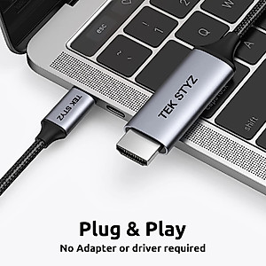 Works by Tek Styz HDMI 4k Adapter Kit Compatible with Sony WF-1000XM3 at Digital Full 60Hz with 6 Foot Cable!