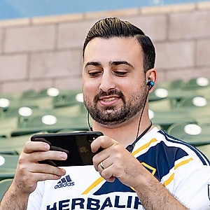 JLab Play Gaming Wireless Earbuds, 11+ Hour Bluetooth 5 Playtime 60ms Super-Low Latency for Mobile Gameplay, Built-in Microphone, AUX Gaming Cord Compatible with Gaming Consoles