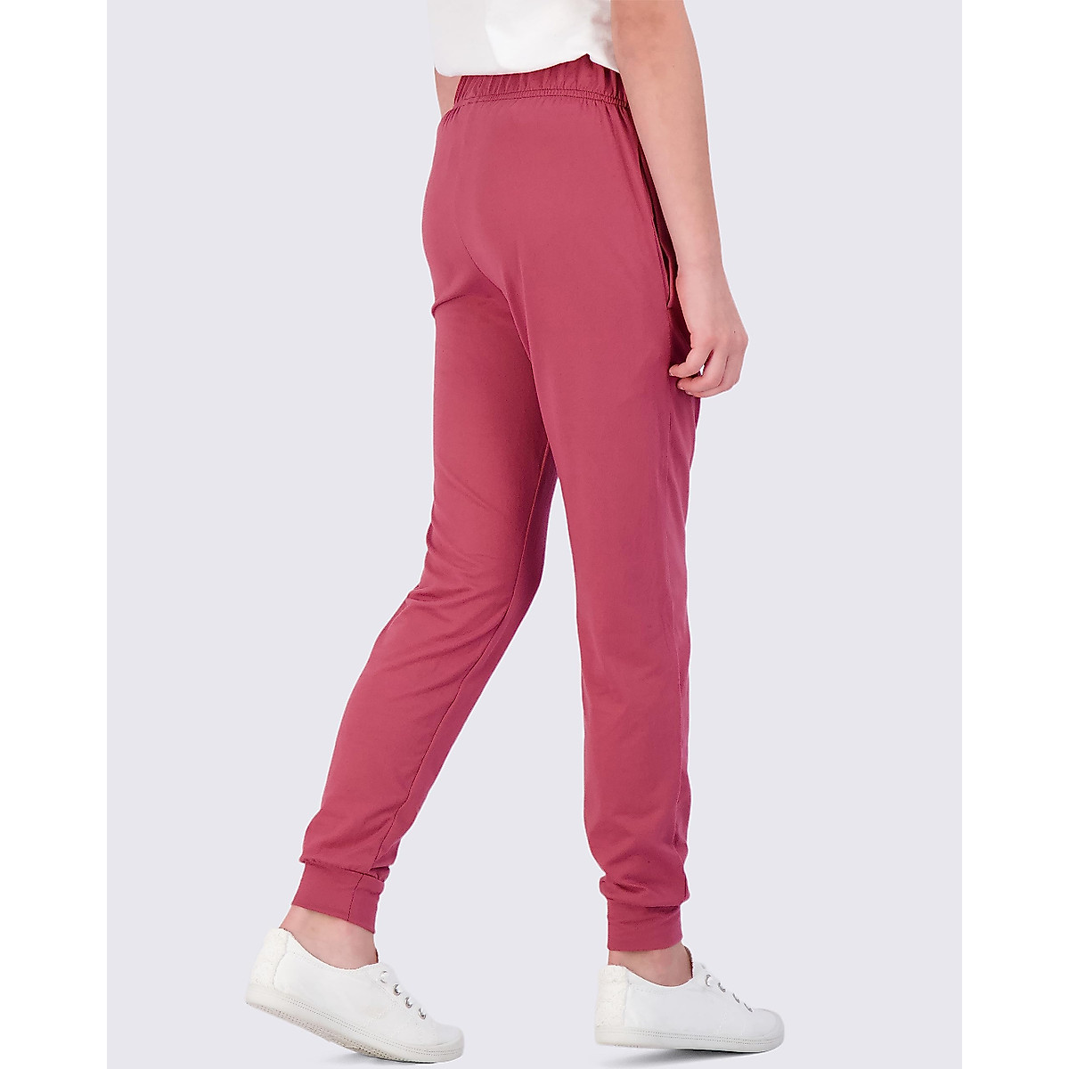 3 Pack:Girls Lounge Joggers Soft Athletic Track Warmup Casual Sweatpants Clothes Little Sports Pajama Kids Clothing Youth Children Sweats Big Teen Running Elastic Pants Basketball-Set 2, M (10/12)