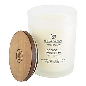 Chesapeake Bay Candle Scented Candles, Peace + Tranquility & Balance + Harmony, Medium (2-Pack)