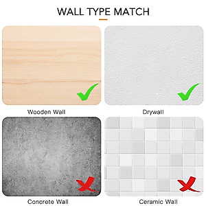 Picture Hangers, Hommie Picture Hangers Nails 50pcs 20lbs One Step Hanging Nails Photo Picture Frame Hanging Hooks Pins Picture Hanging Kit for Home Office Hanging Picture Photo Decorations