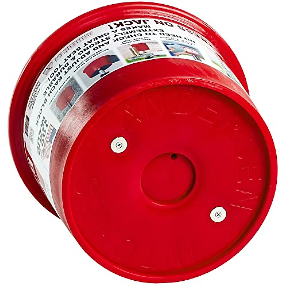 ANDERSEN HITCHES | RV Travel Accessories | 1-Pack Trailer Jack Block w/ Magnets | Quick Leveling Stabilizers for Trailers Jackstand Level Quickjack Heavy Duty Utility Blocks | 3608