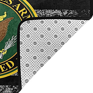 Army Retired Area Rug Living Room Bedroom Kitchen Sofa Bedside Carpet Floor Mats 36"X24"