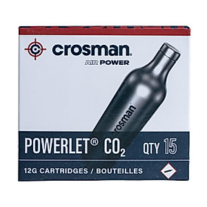 Crosman 15-Count CO2 Cartridges For Air Rifles And Air Pistols