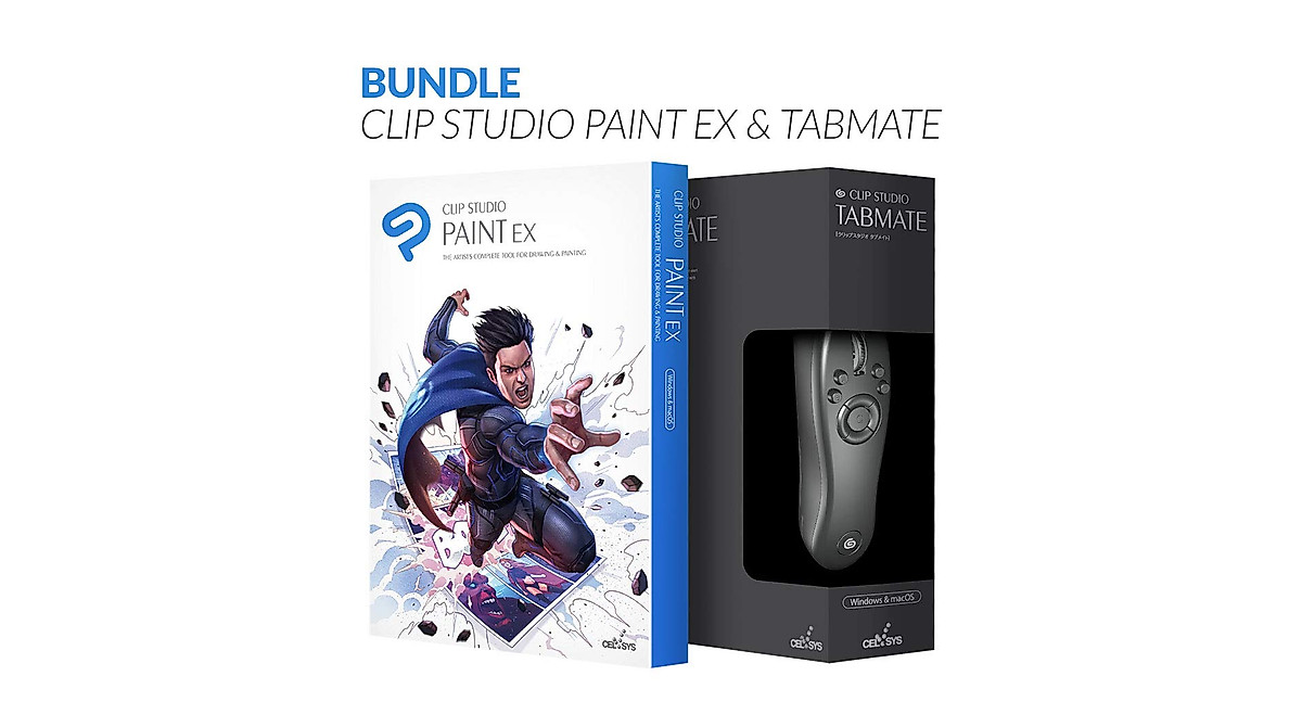 Clip Studio Paint EX + TABMATE for Global Bundle — 🛍️ The Retail Market