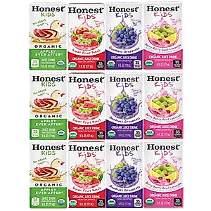 Honest Kids Juice Boxes, Pack of 20