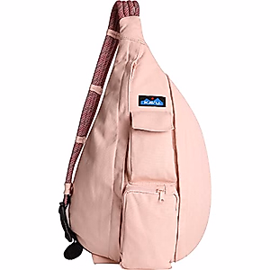 KAVU Rope Bag - Sling Pack for Hiking, Camping, and Commuting - Rosewater