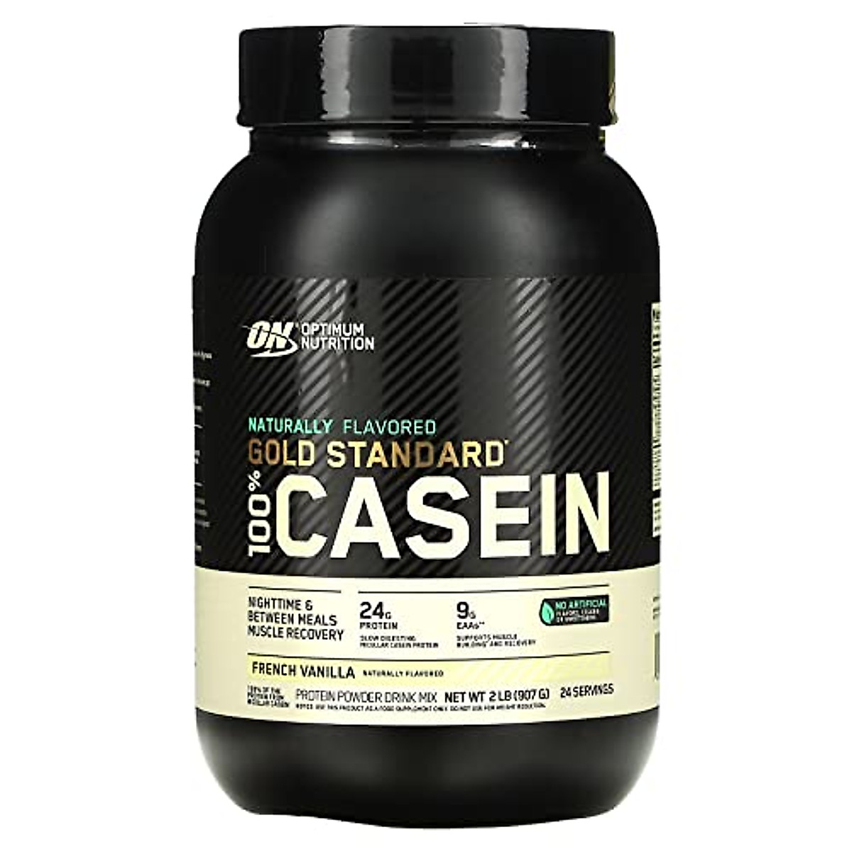 Optimum Nutrition Gold Standard 100% Casein, French Vanilla, 2 lbs (907 g)