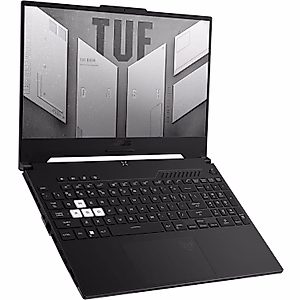 Asus TUF Dash 15.6" 144Hz FHD Gaming Laptop | 12th Generation Core i7-12650H | NVIDIA GeForce RTX 3070 | Backlit Keyboard | Windows 11 (Black, 16GB DDR4 | 512GB SSD)