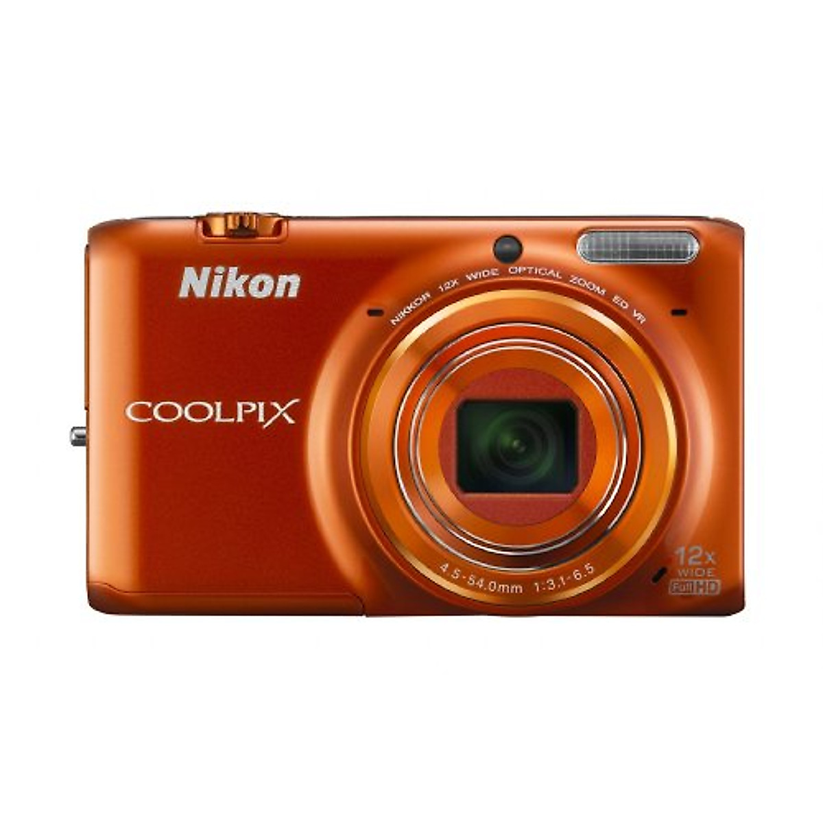 Nikon Digital Camera COOLPIX S6500 OR Orange S6500OR