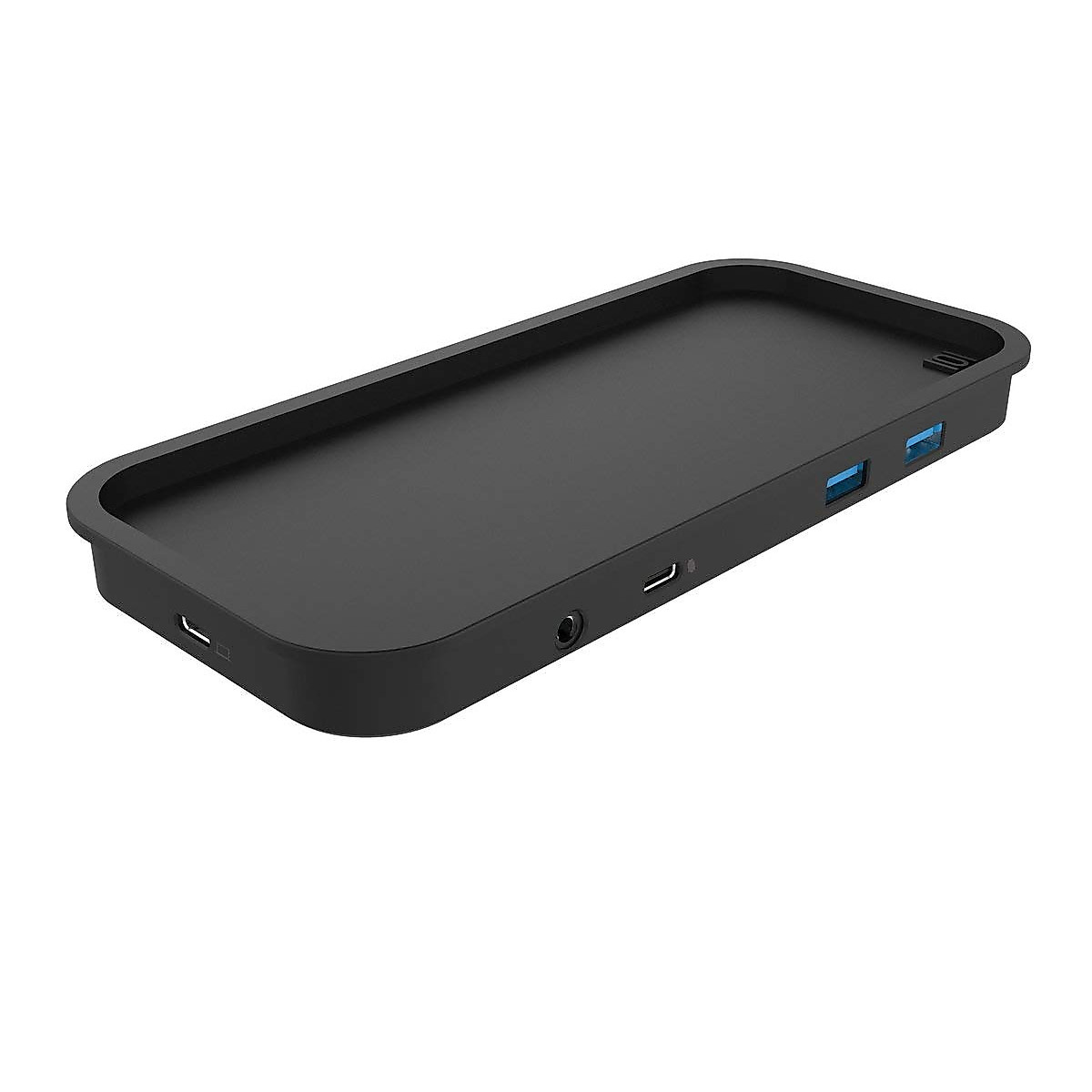 Function101 BentoStack Hub- Organizer + USB Type C 8-Port Valet Hub 4K HDMI (30Hz), Gigabit Ethernet, USB-C Pass-Through, SD/Micro Card Readers, USB 3.0 - Compatible MacBook Pro and iPad Pro