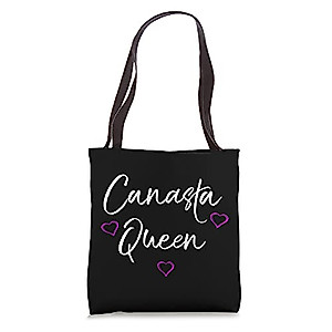 Canasta Queen Card Game Tote Bag