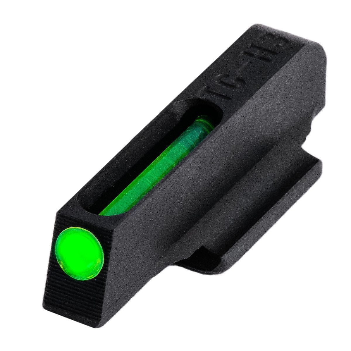 TRUGLO TFO Tritium & Fiber-Optic Handgun Sight | Durable Snag-Resistant Green Front Night Sight, Compatible with Ruger SR9/SR9C, SR40/SR40C, SR45