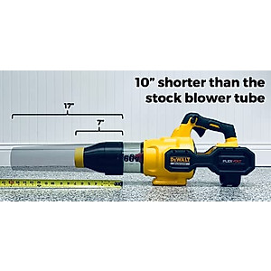 Stubby Nozzle Co. STUBBY Car Drying Nozzle for DEWALT 60V MAX FLEXVOLT Leaf Blower (DCBL772B)