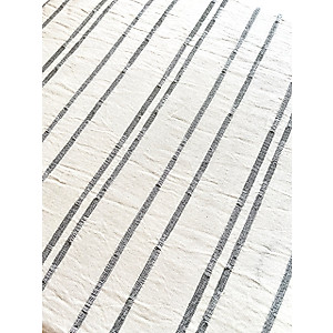 INUP Portugal Fine Linens Luxurious Home Collection 100% Cotton 3 Piece Duvet Set Matelasse French Country Multi Colors Stripe on Solid Background (Sophronia, King (U.S. Standard))