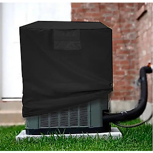 Aozzy Central Air Conditioner Covers for Outside Units Heavy Duty Ac Cover for Outdoor Unit Square Winter Withstand The Rain and Snow, Or Nuts Fit Up to 24x24x30 inchs
