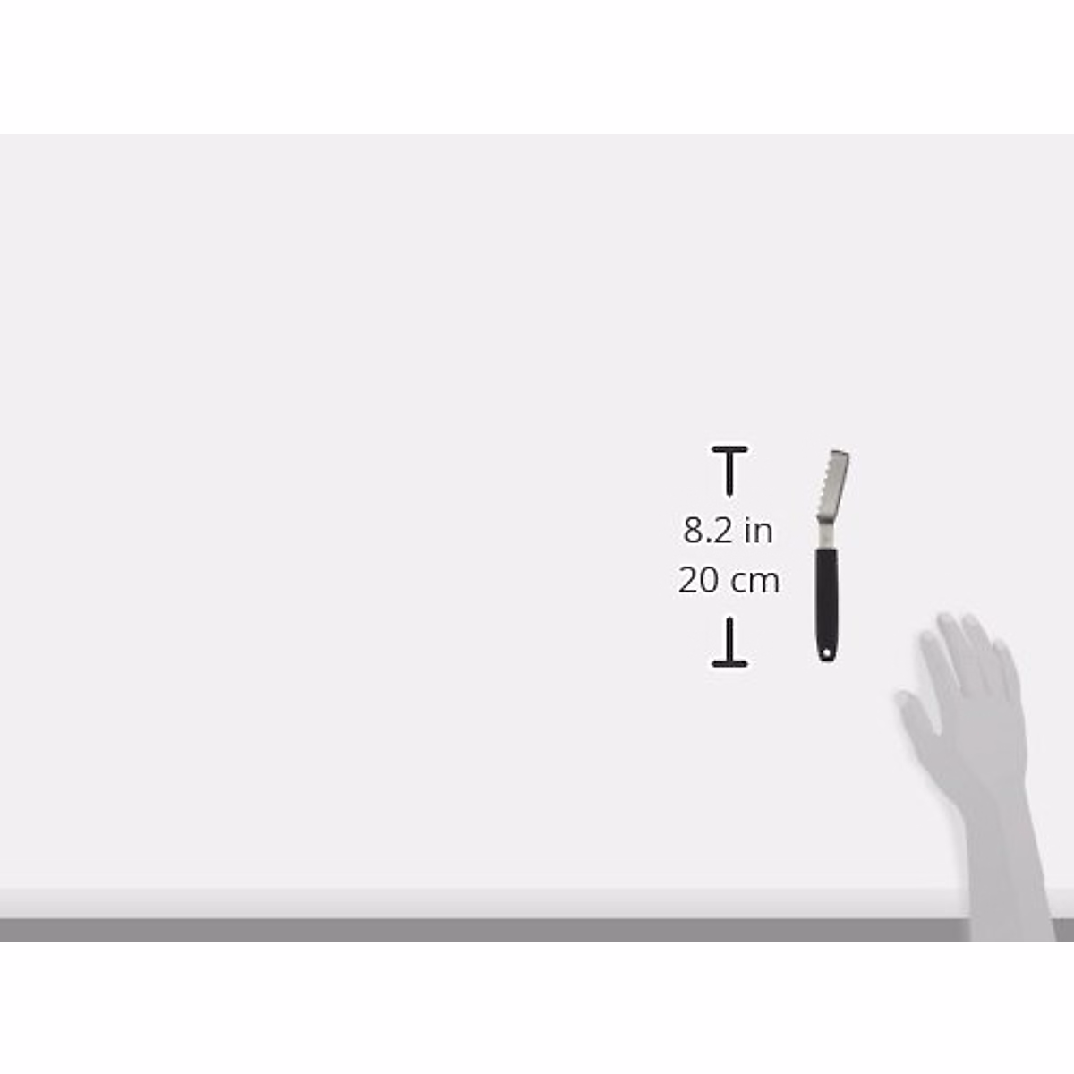 Endo Shoji TKG BKTM601 Kitchen Tool Scale Remover, Handle, PP, Metal Parts, Stainless Steel