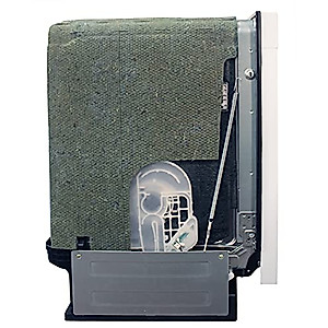 SPT SD-6501WA 24″-wide Built-In Stainless Steel Tall Tub Dishwasher with ENERGY STAR, Heated Drying, 6 Wash Programs and 14 Plate Settings – White