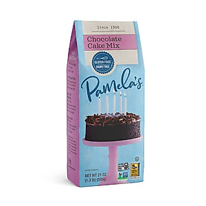 5 Savers Package:Pamela's Chocolate Cake Mix Gluten Free (6x21 Oz)