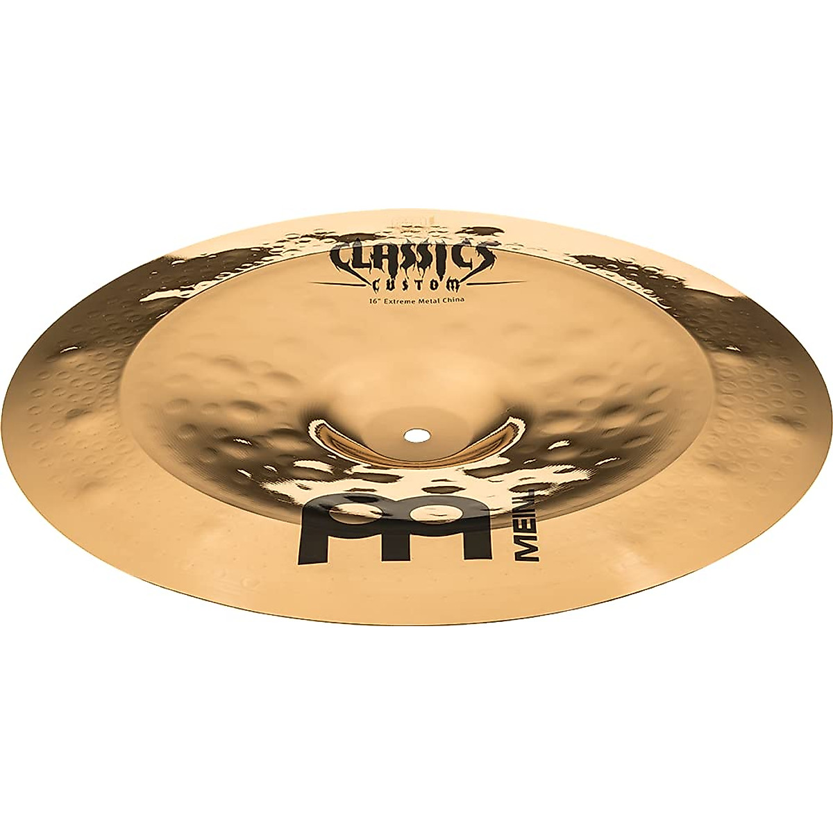 Meinl 16" China Cymbal - Classics Custom Extreme Metal - Made in Germany, 2-YEAR WARRANTY (CC16EMCH-B)