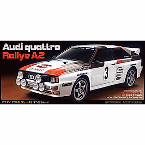 TAMIYA 1/10 Audi Quattro A2 TT-02 TAM58667A Cars Elec Kit 1/10 Off-Road