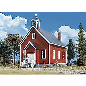 NEW Walthers Cornerstone HO Scale School Cottage Grove 933-3656 .HN#GG_634T6344 G134548TY94704