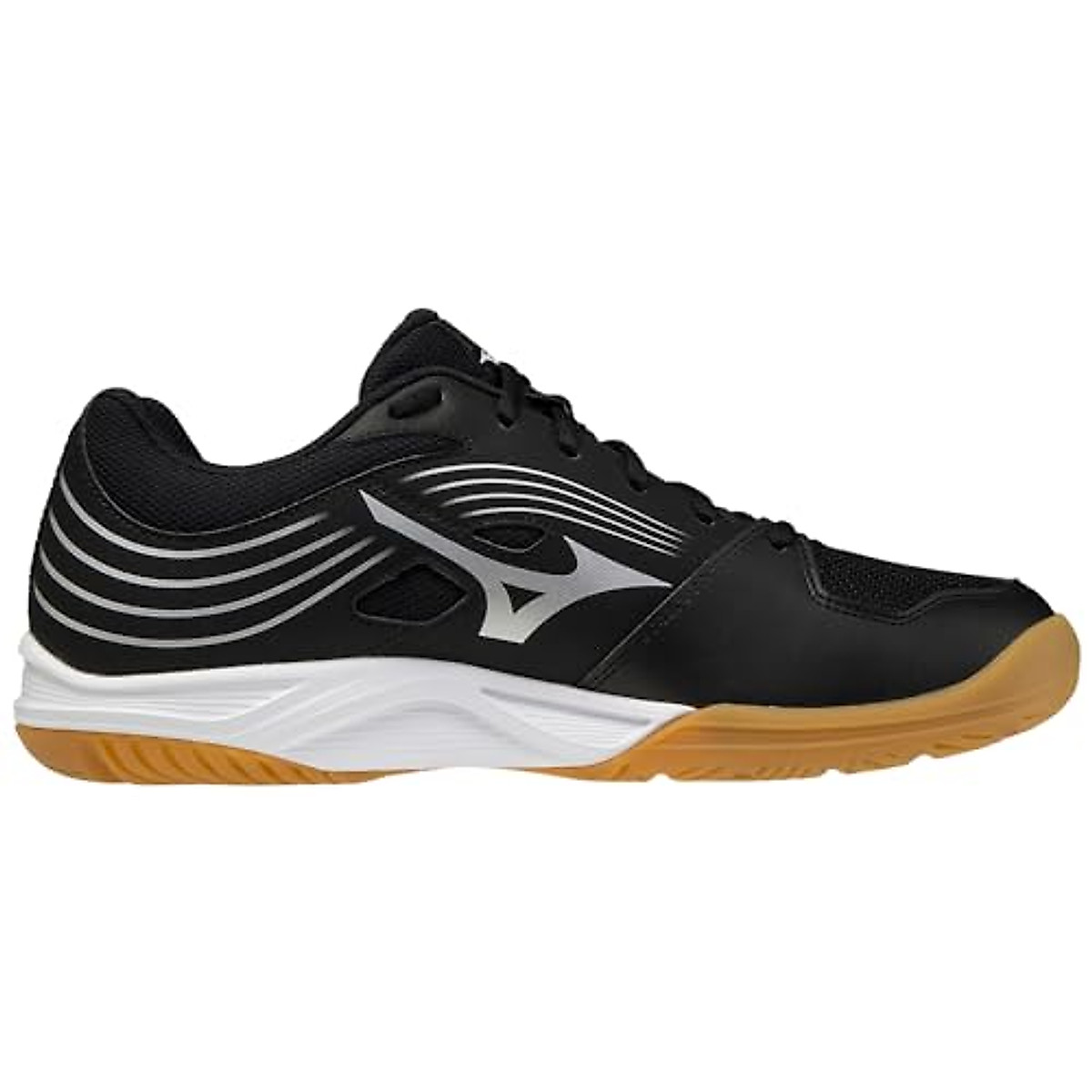 Mizuno Cyclone Speed 3 Junior Shoe-Black-Silver