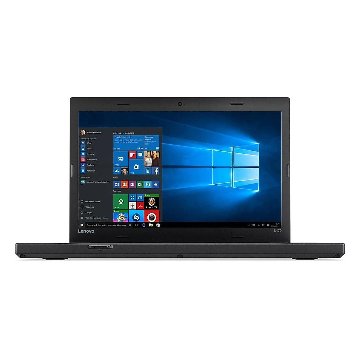 Lenovo ThinkPad L470 Windows 10 Pro - i5-6300U, 256GB SSD, 8GB RAM, 14-inch IPS FHD (1920x1080) Matte Display, Intel HD Graphics 520 (Renewed)