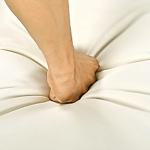 KEVINSPACE Patio Outdoor Daybed Sunbed, Outdoor Daybed with Retractable Canopy Outdoor Wicker Rattan Furniture Sets, Sectional Cushioned Sofa Set Waterproof Cushions for Garden Backyard Porch Beige