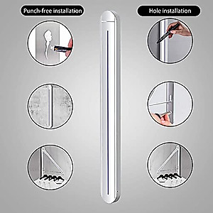 SunEegral Clothes Drying Rack Wall Mounted Laundry Dryer Room,Foldable Retractable Hanging Drying Rod Ultrathin Small Collapsible for Efficient Space Saving,65Ibs Capacity