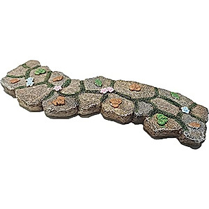 Fairy Garden Walkway Path, Miniature Pathway, Fairy Garden Accessories, Stone Path,Dollhouse Way, Micro Garden Path Road for Fairy Garden, Enchanted Garden Path