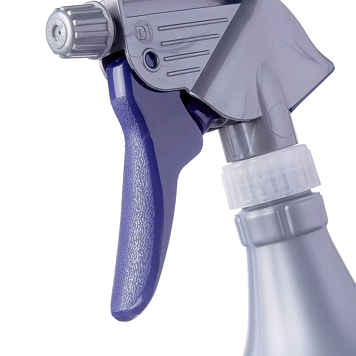 Consolidated Plastics Spraymaster Spray Bottle (12 Pack) Leakproof Sprayer, HDPE, Gray, 32oz