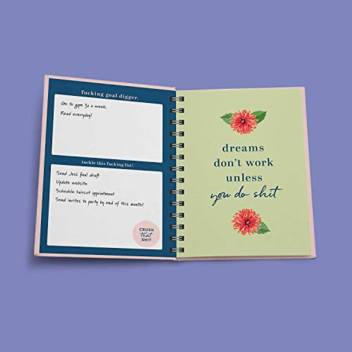 2021 She Believed She Could So She F*cking Did Planner: 17-Month Weekly Organizer for Women (Get Shit Done Monthly, Includes Stickers, Thru December 2021)
