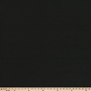 Pillow Perfect Fortress Solid Indoor/Outdoor Lumbar Pillow Plush Fill, Weather and Fade Resistant , Lumbar - 11.5" x 18.5",, Black , 2 Count